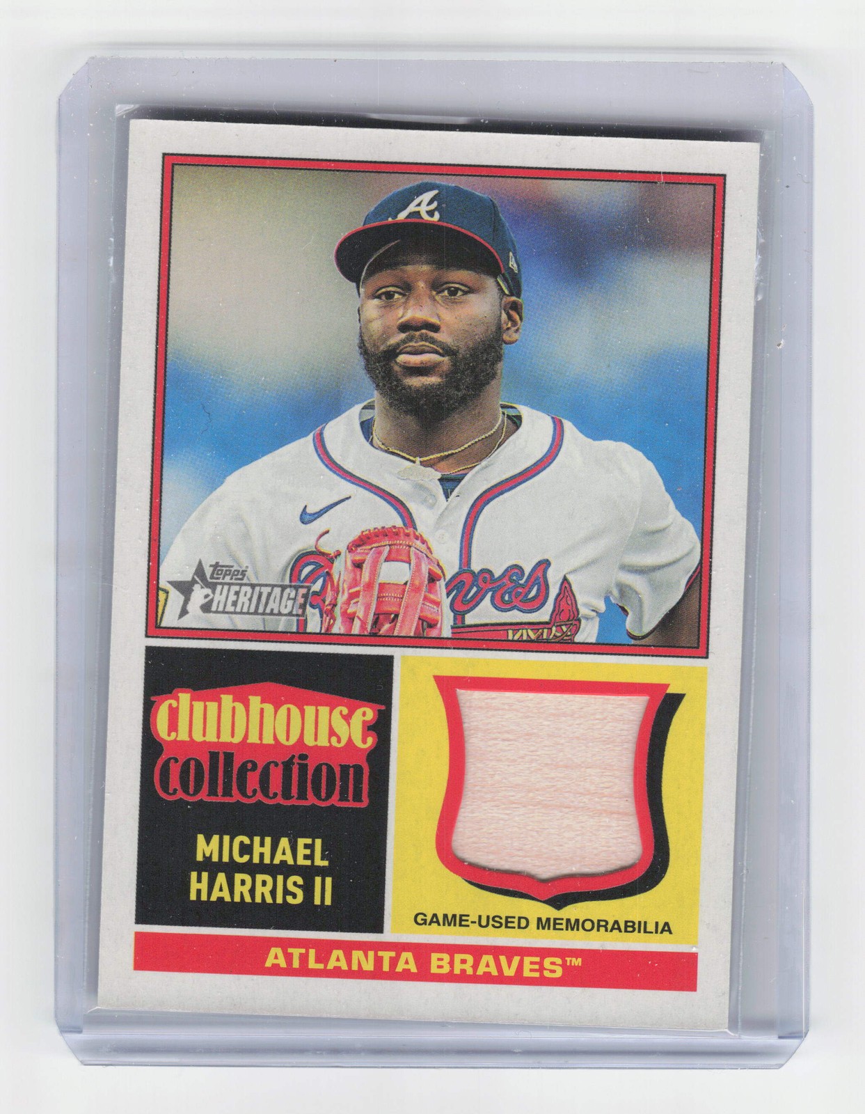 Michael Harris II 2025 Topps Heritage #CCR-MH Clubhouse Collection ...
