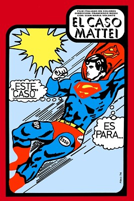12464.Decor Poster.Vintage wall design.Este caso es para Superman ...