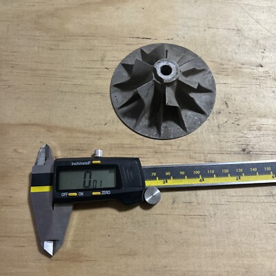 turbo compressor impeller turbine wheel 7.75MM shaft 12 blade 48MM ...