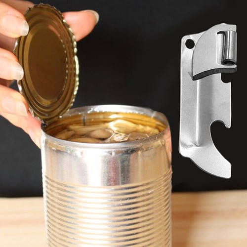 Utili-key Stainless Steel Multi-function Can Opener Opener Folding Mini ...