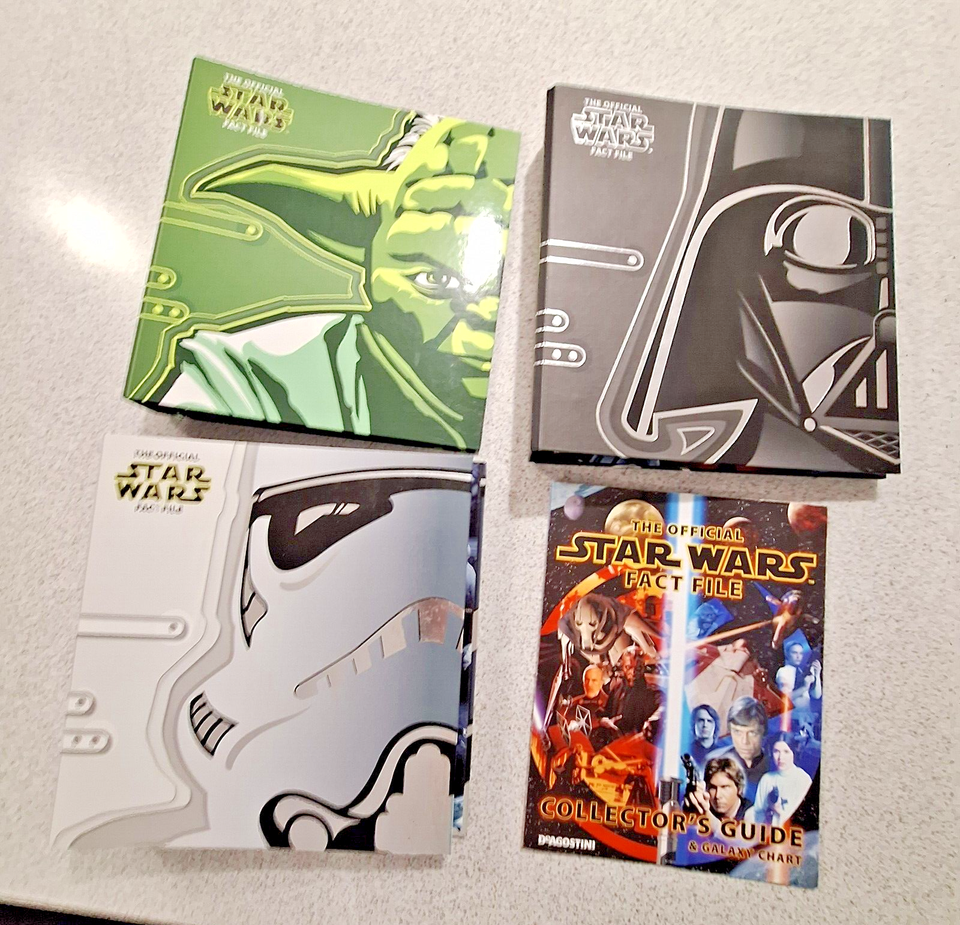 The Official Star Wars Fact File Magazines Part 1-57 DeAgostini *RARE ...