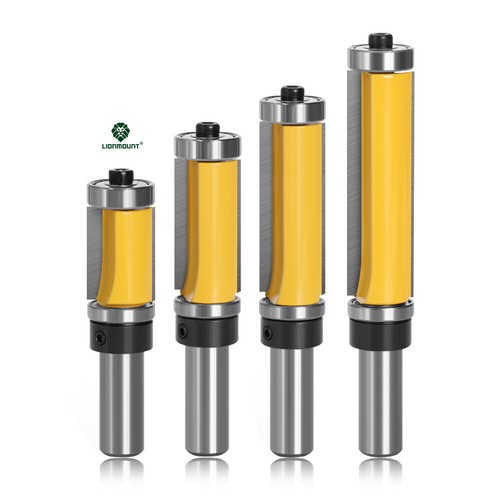 1/2 12mm Shank Flush Trim Router Bit Straight Template Pattern Double ...