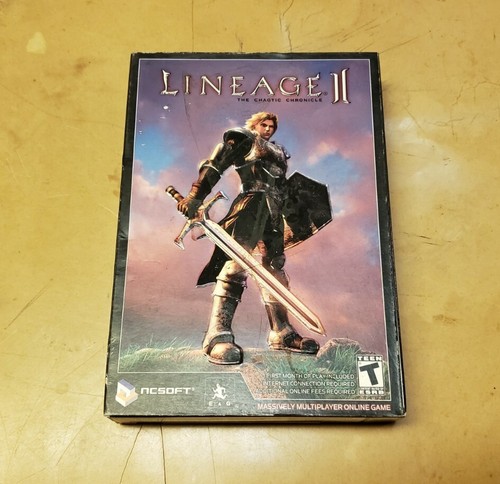 Lineage 2 II Chaotic Chronicle PC Game Sealed In Box RPG Adventure ...