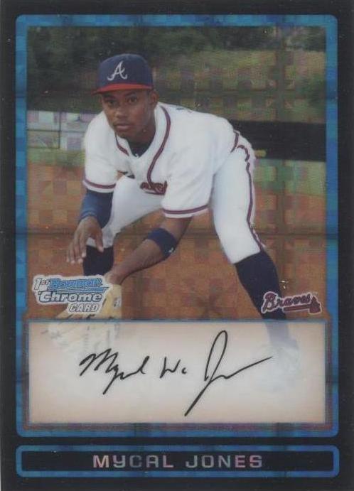 2009 Bowman Draft Picks & Prospects - Prospects Chrome Mycal Jones # ...