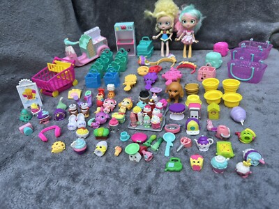 Shopkins Shoppies Popette Doll,Peppa-Mint Doll And Accessories | eBay
