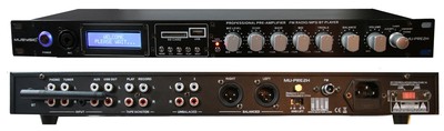MUSYSIC Professional Audio Sound Processor Preamp Pre-Amplifier USB/SD ...