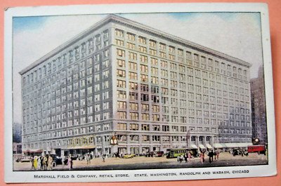 1915 era Marshall Field & Co. Store, Chicago, unused 1915 era postcard ...