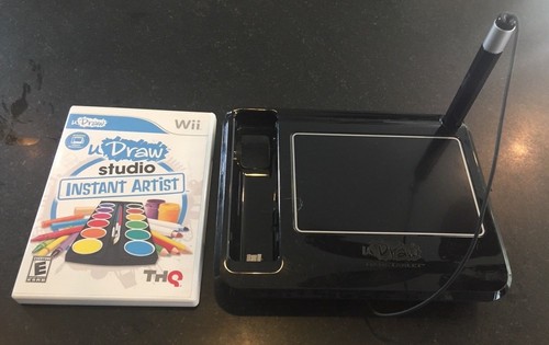 uDraw Game tablet with uDraw Studio: Instant Artist - Black - Nintendo ...