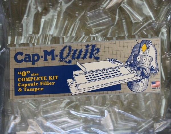Cap-M-Quik Complete Kit Size 0 Quick Empty Capsule Filling Machine With ...