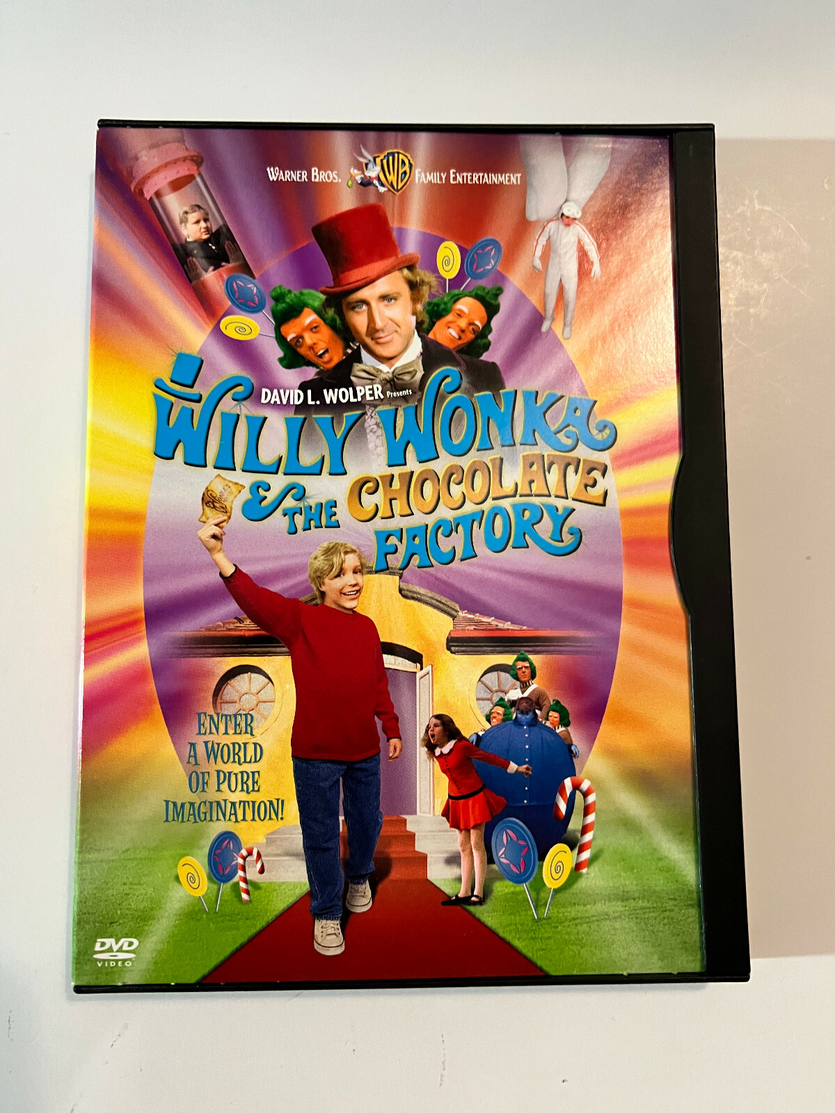 Willy Wonka And The Chocolate Factory Dvd Cover