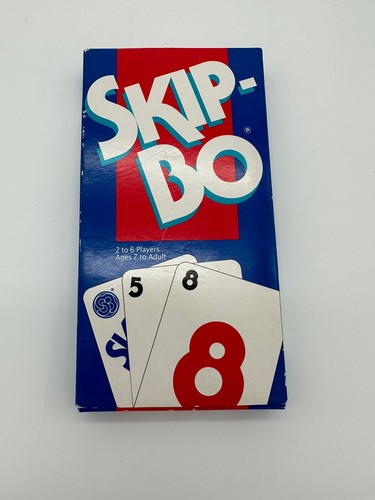 Vintage 1995 Skip-Bo Card Game #1050 Mattel ~ 100% Complete 78206010505 ...