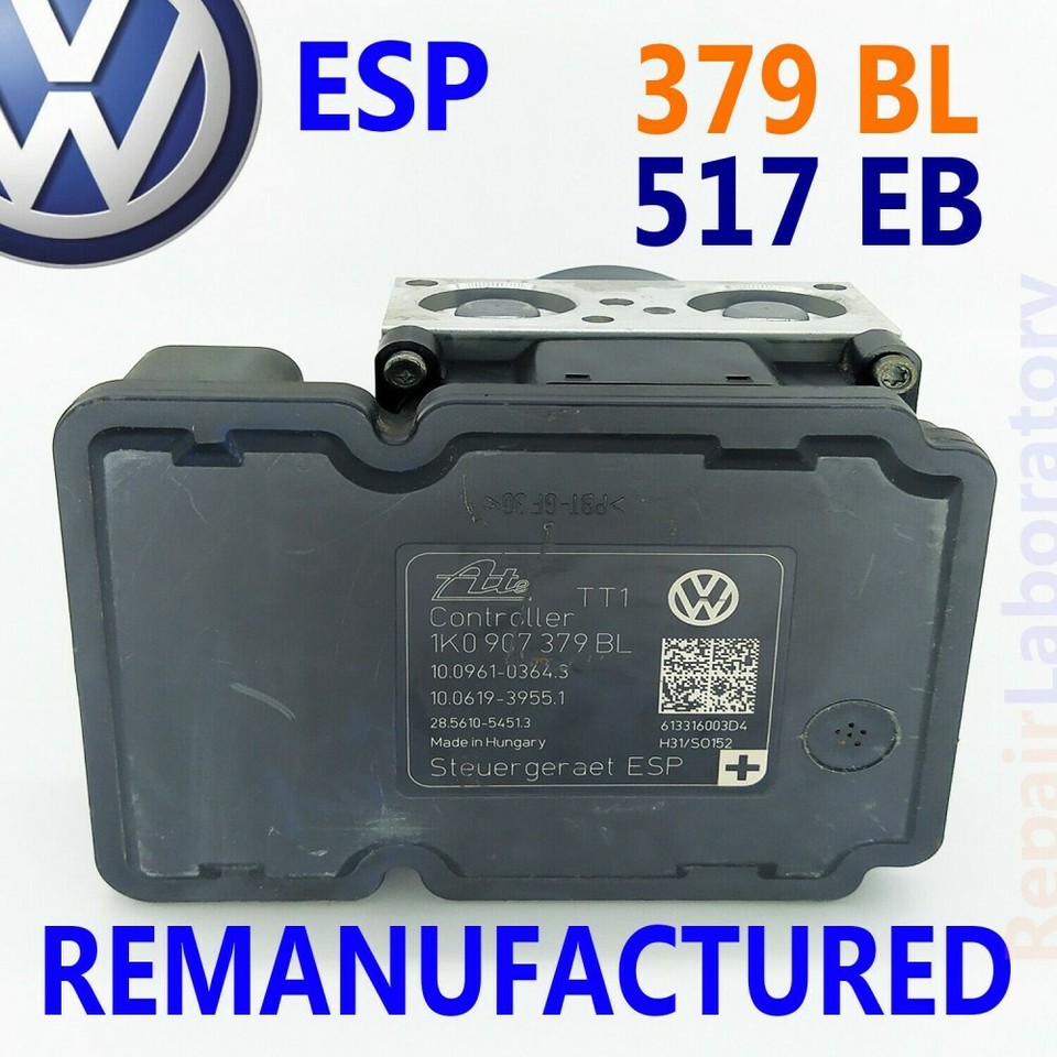 ReBuilt 2012-15 GOLF GTI JETTA EOS ABS/ESP pump 1K0907379BL 1K0614517EB ...