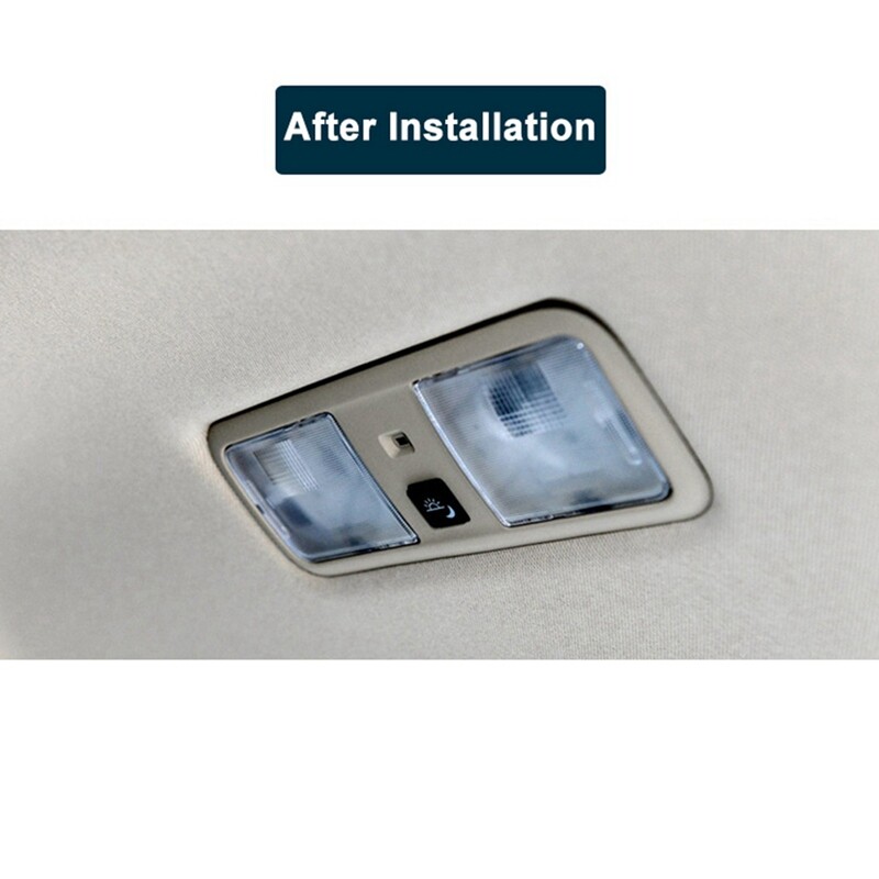 Car Roof Rear Dome Map Reading Light Cover Vanity Lamp Lens for Aurio ...