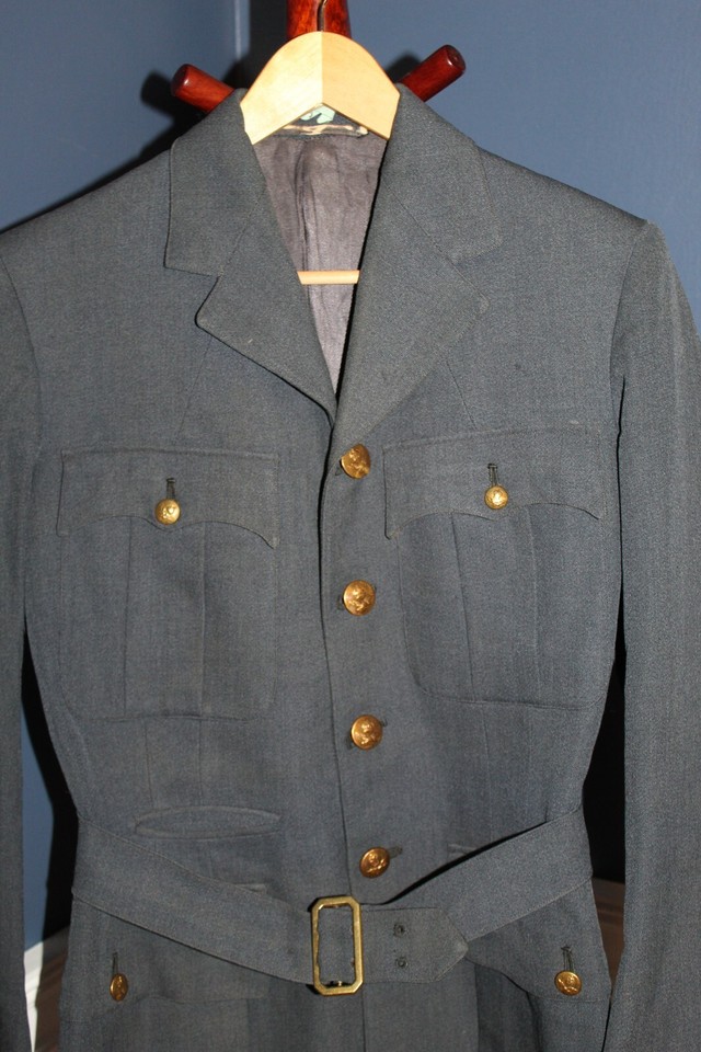 Original WW2 Royal British Air Force "RAF" Blue Wool Tunic w/ 43' d ...