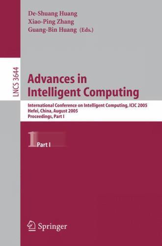 Lecture Notes in Computer Science Ser.: Advances in Intelligent ...