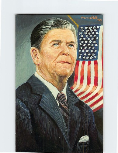 Postcard Ronald W. Reagan, 40th U.S. President By Morris Katz | eBay