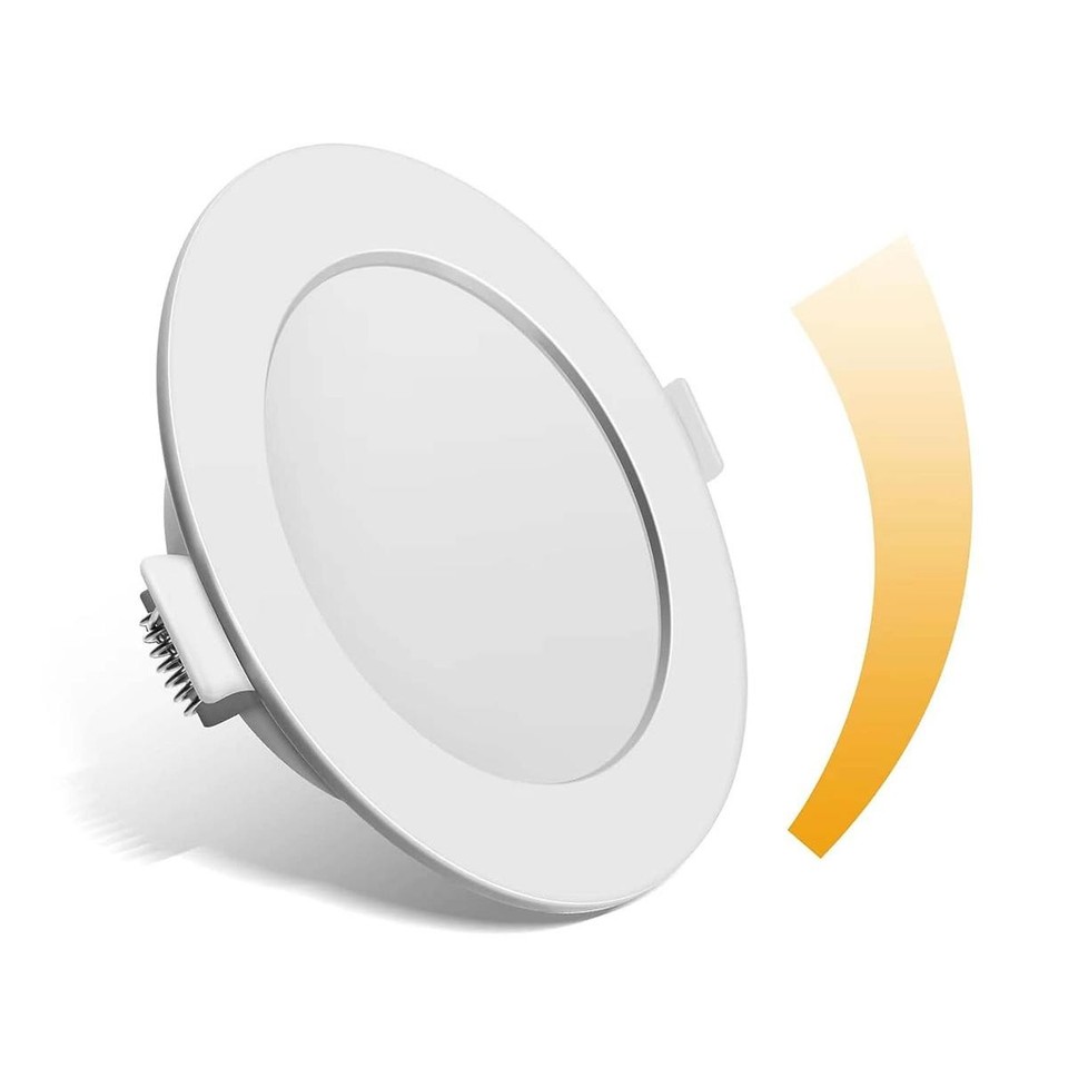 Recessed LED Spotlight Warm White Light 3000K Non-Dimmable 220V 6W TD ...