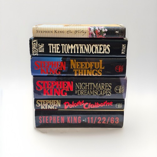 Stephen King Book Lot 6 Hardcover On Writing Tommy Knockers Needful Things 1st E | eBay