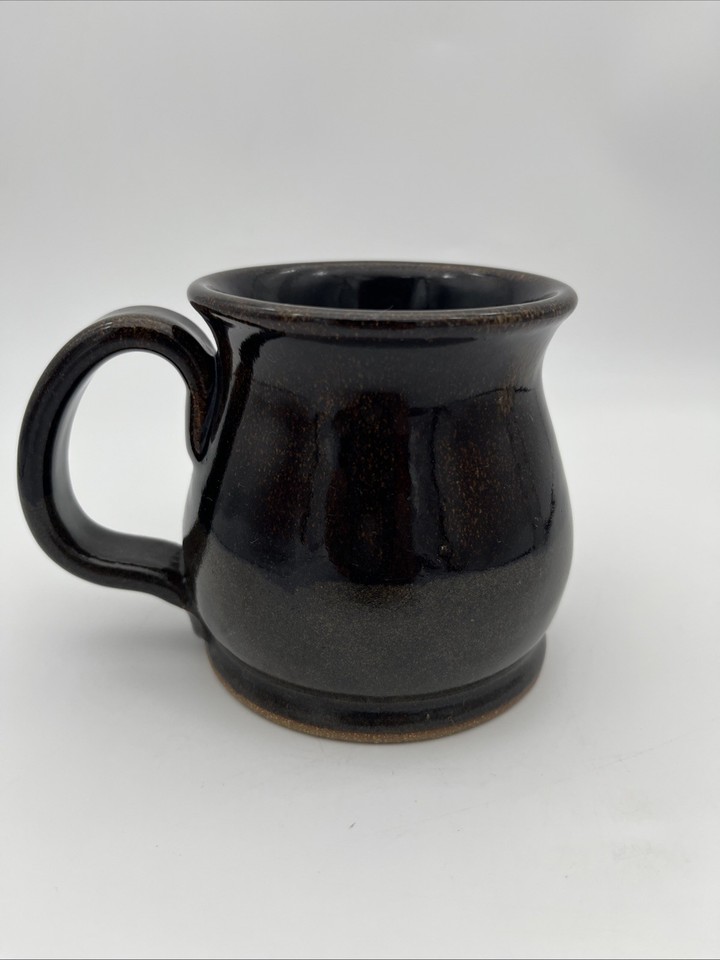 Sunset Hill Stoneware Coffee Mug Double Eagle June Lake,CA Brown Glaze ...