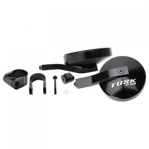 Tusk Alloy Mirror Kit with Low Profile UTV Roll Cage Clamp 2000490002 ...