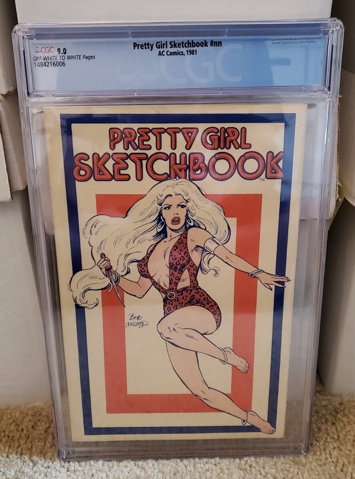 Pretty Girl Sketchbook CGC 9.0 Early Frank Miller 1981 George Perez Byrne Zeck | eBay