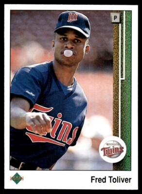 1989 Upper Deck #64 Fred Toliver Minnesota Twins | eBay