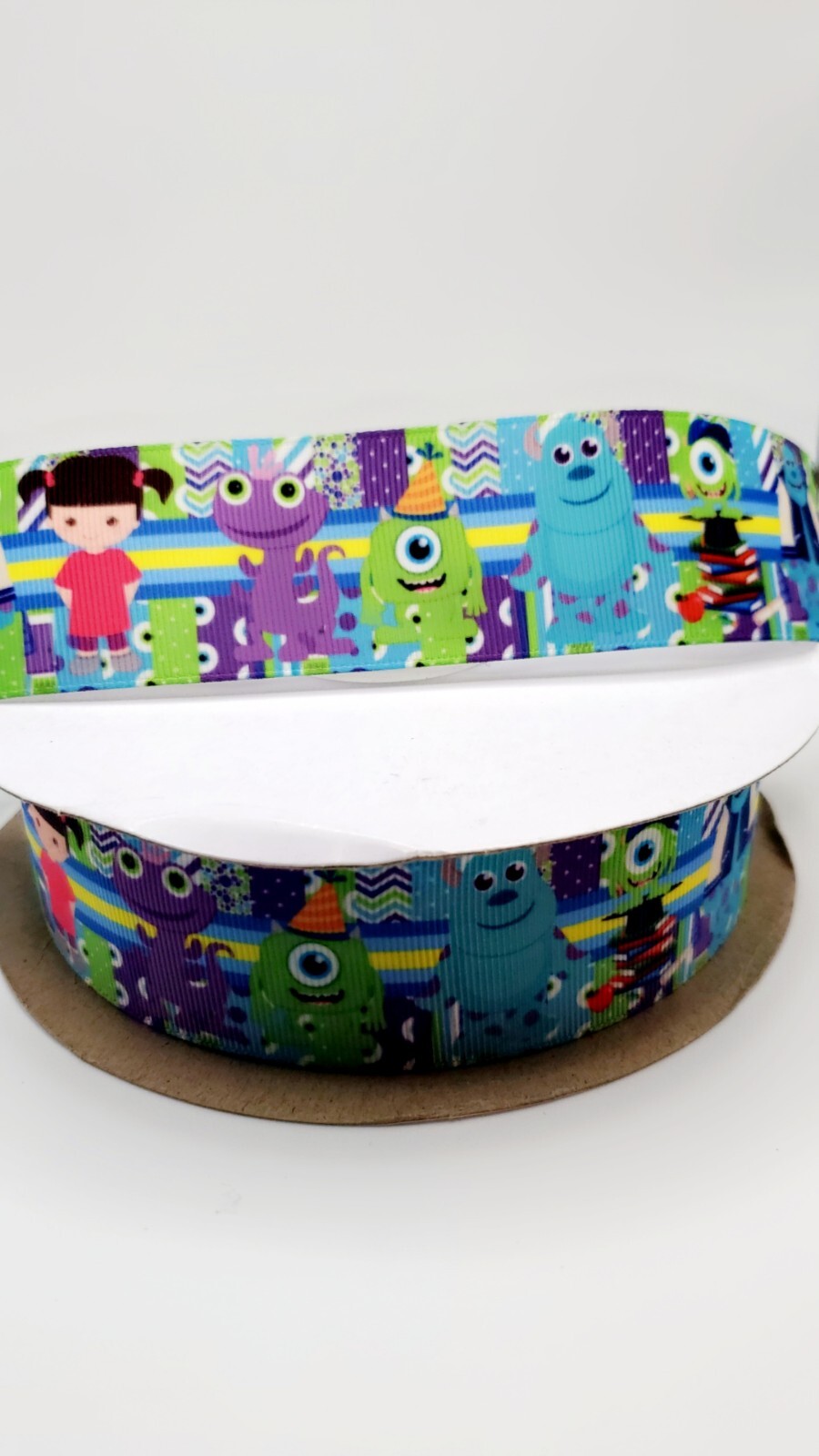 GROSGRAIN RIBBON 1 .5 Or 1 ¹/²" "MONSTERS INC" 3YARDS | eBay