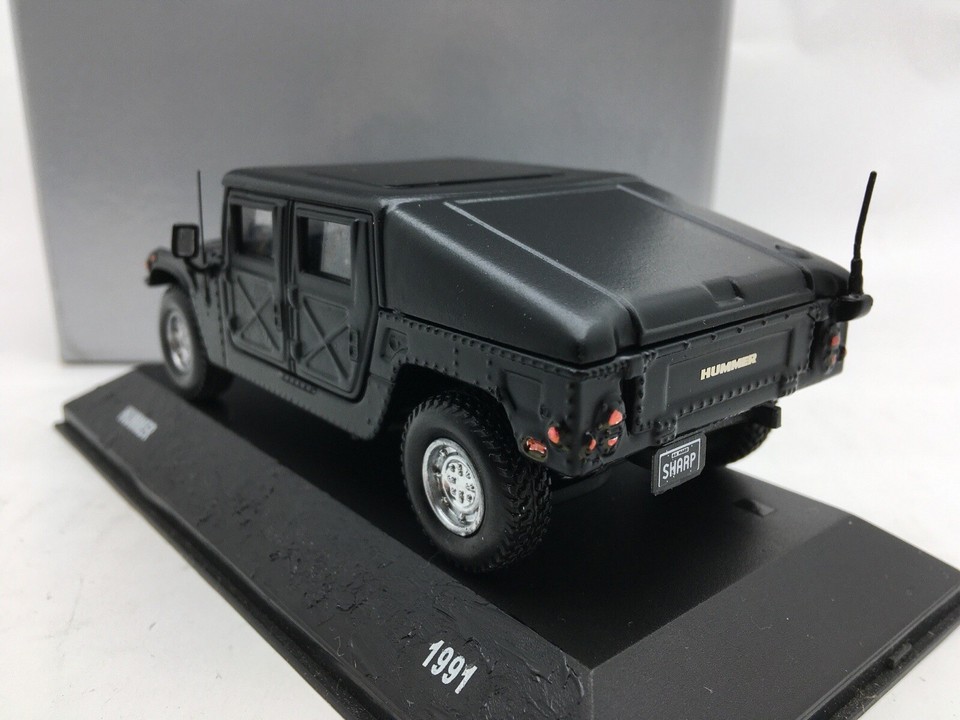 🇺🇦 1:43 HUMMER H1 Handmade HUMVEE Black closed HMMWV 1/43 | eBay
