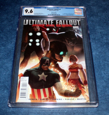 ULTIMATE FALLOUT #1 1:25 MARKO DJURDJEVIC variant CGC 9.6 NM+ MARVEL ...