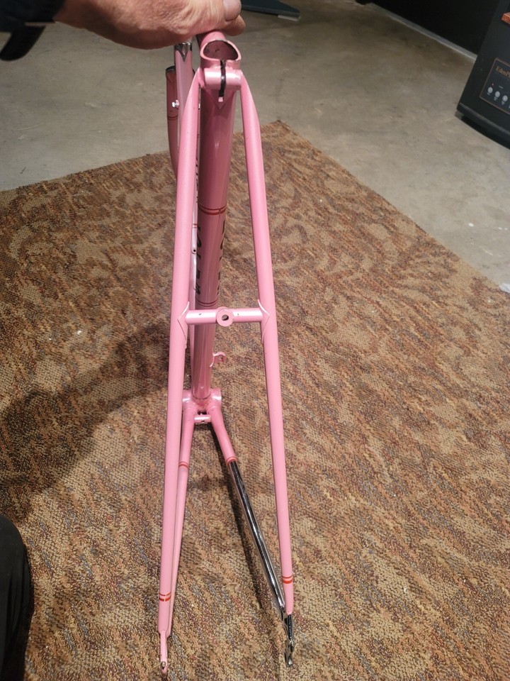 Japanese Made 80s Lotus Supreme Steel Tange #2 Vintage Road Bike Frame ...