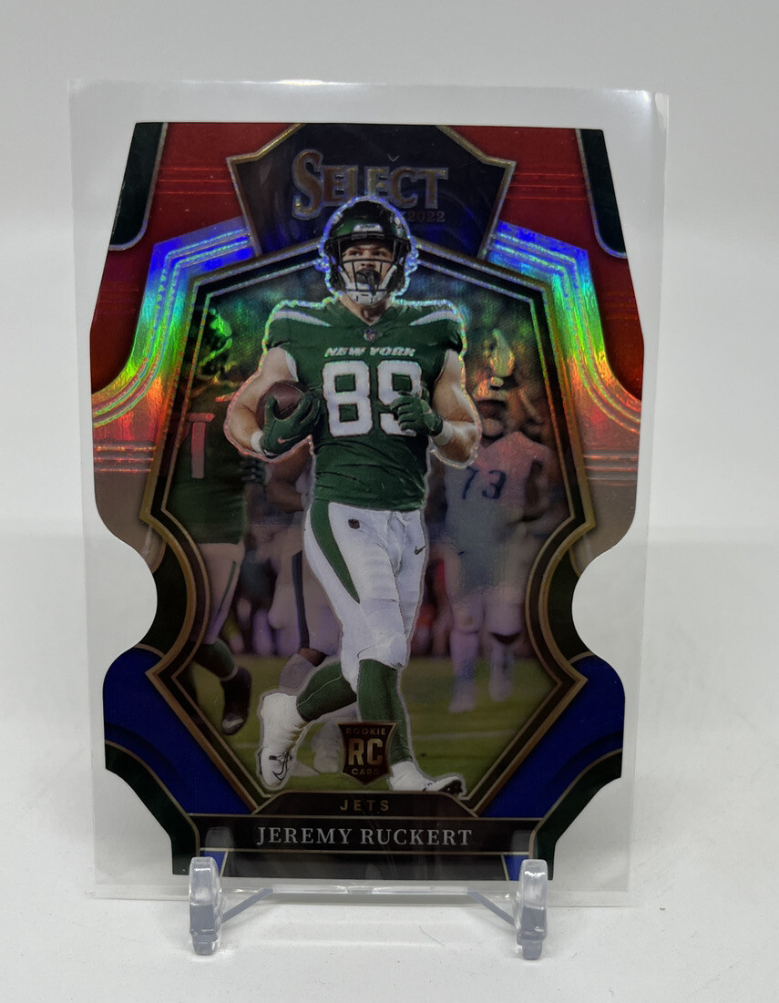 2022 Panini Select - Premier Level Blue Prizm #176 Jeremy Ruckert /149 ...