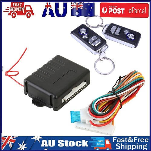 Car Remote Central Door Lock Kit Remote Control Keyless Alarm System ...