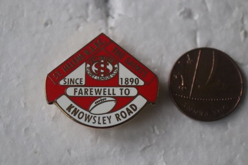 St Helens Rugby League Football Club badge Saints 2011 Farewell to ...