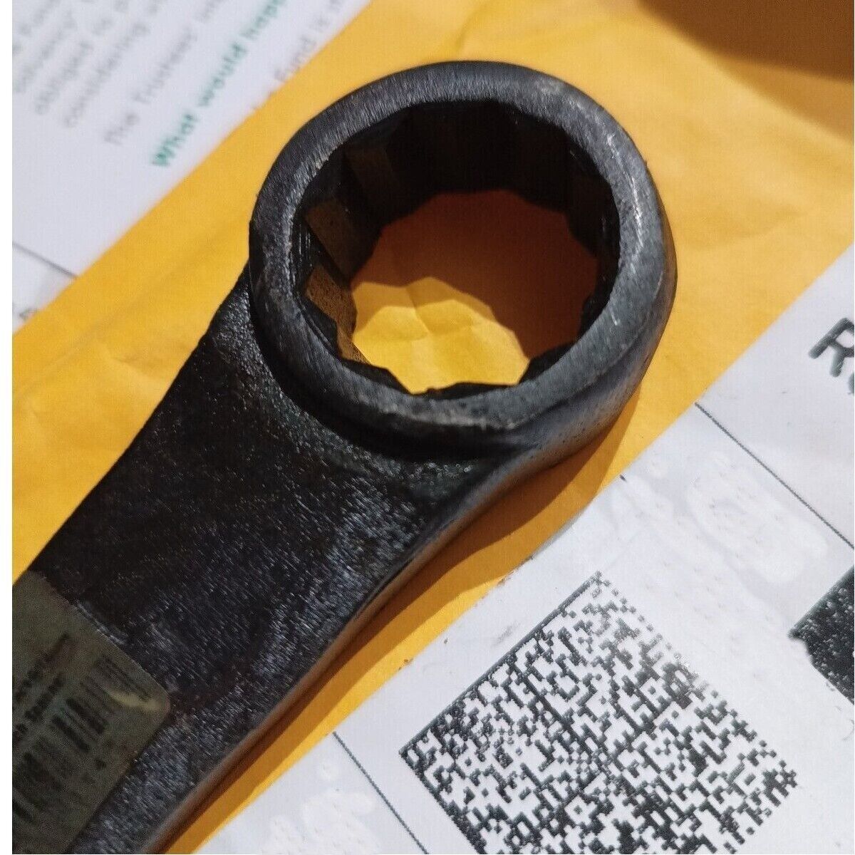 Metric Slogging Box End Striking Ring Wrench Spanner Bi-Hex 12 Sided 17 ...