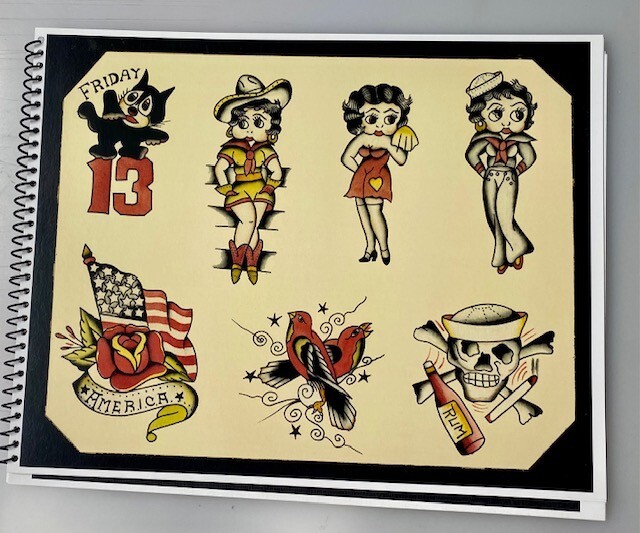 VINTAGE AMERICAN FLASH ART BOOK BINDING TRADITIONAL COL. WILLIAM TODD ...