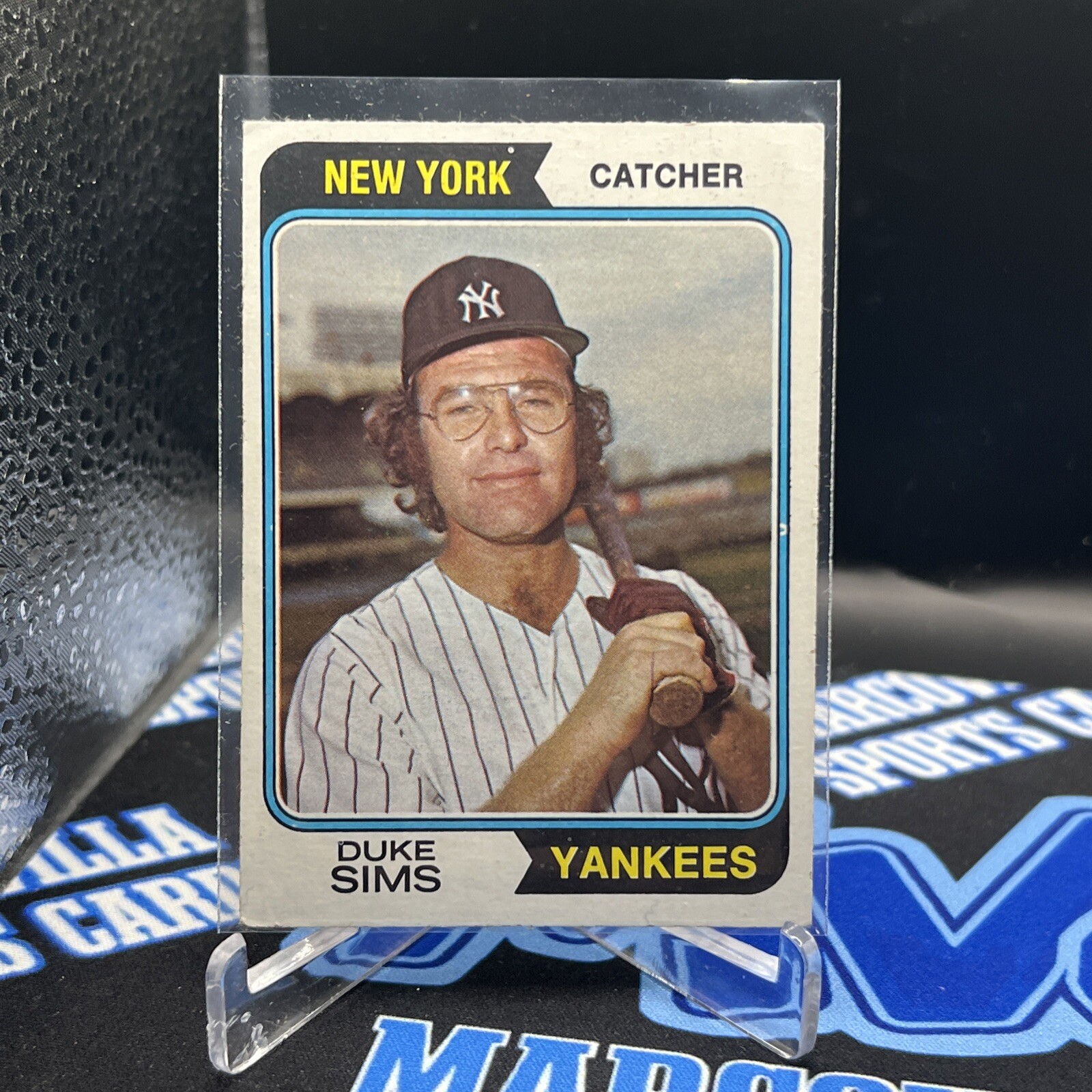 1974 Topps Baseball #398 Duke Sims New York Yankees EX++ (A) | eBay
