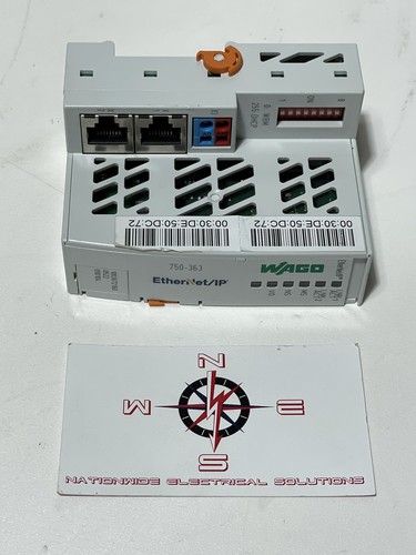 WAGO 750-363 Ethernet / IP Fieldbus Coupler Din Rail Mount | eBay