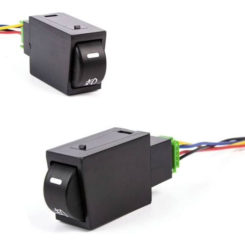 4-Pole Push Button Fog Lights Switch Set For Subaru w/LED Indicator ...