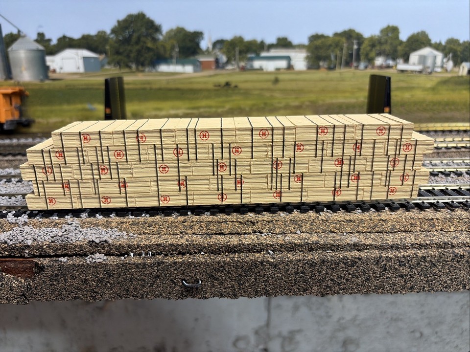 HO Scale, Athearn RTR 60’ Bulkhead Flat Car W/ Plywood Load “CSX” NIB ...