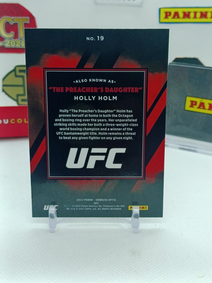 2022 Optic UFC Holly Holm Also Known As aka "The Preacher’s Daughter ...