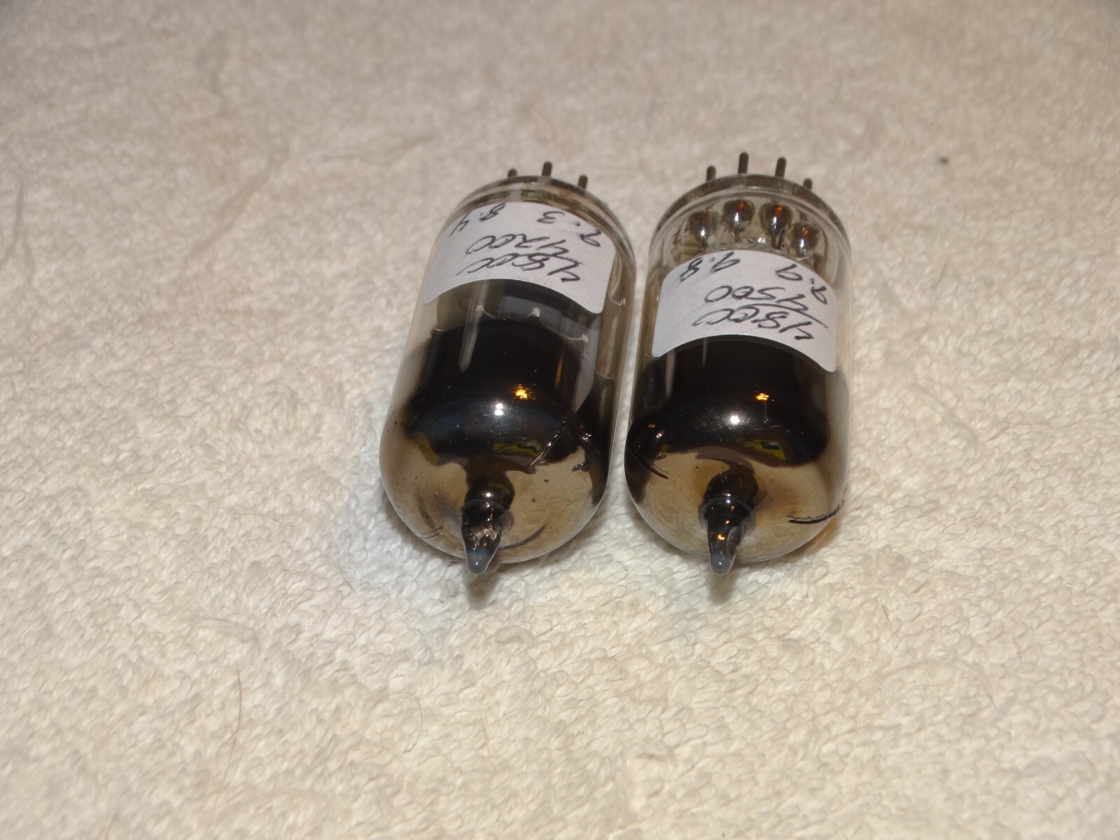 2 x 12AT7/ECC81 Mullard Tubes*Square Getters*Strong Testing*Matched ...