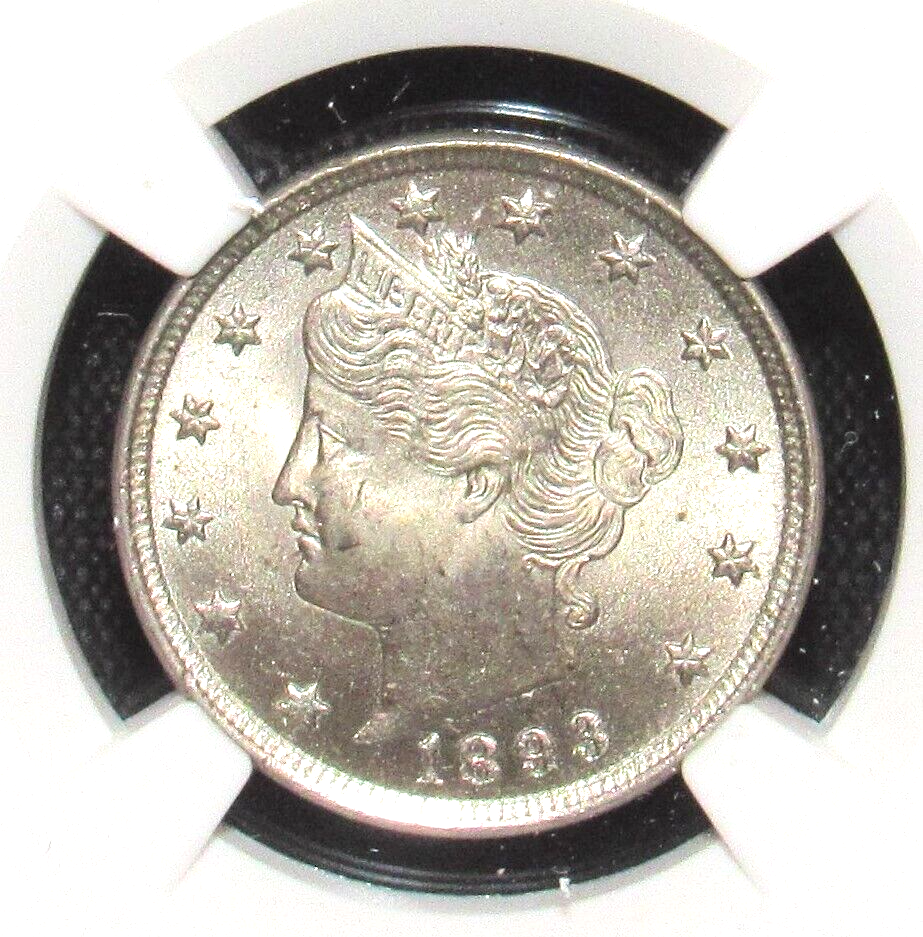 1893 Liberty Nickel NGC MS 64 | eBay
