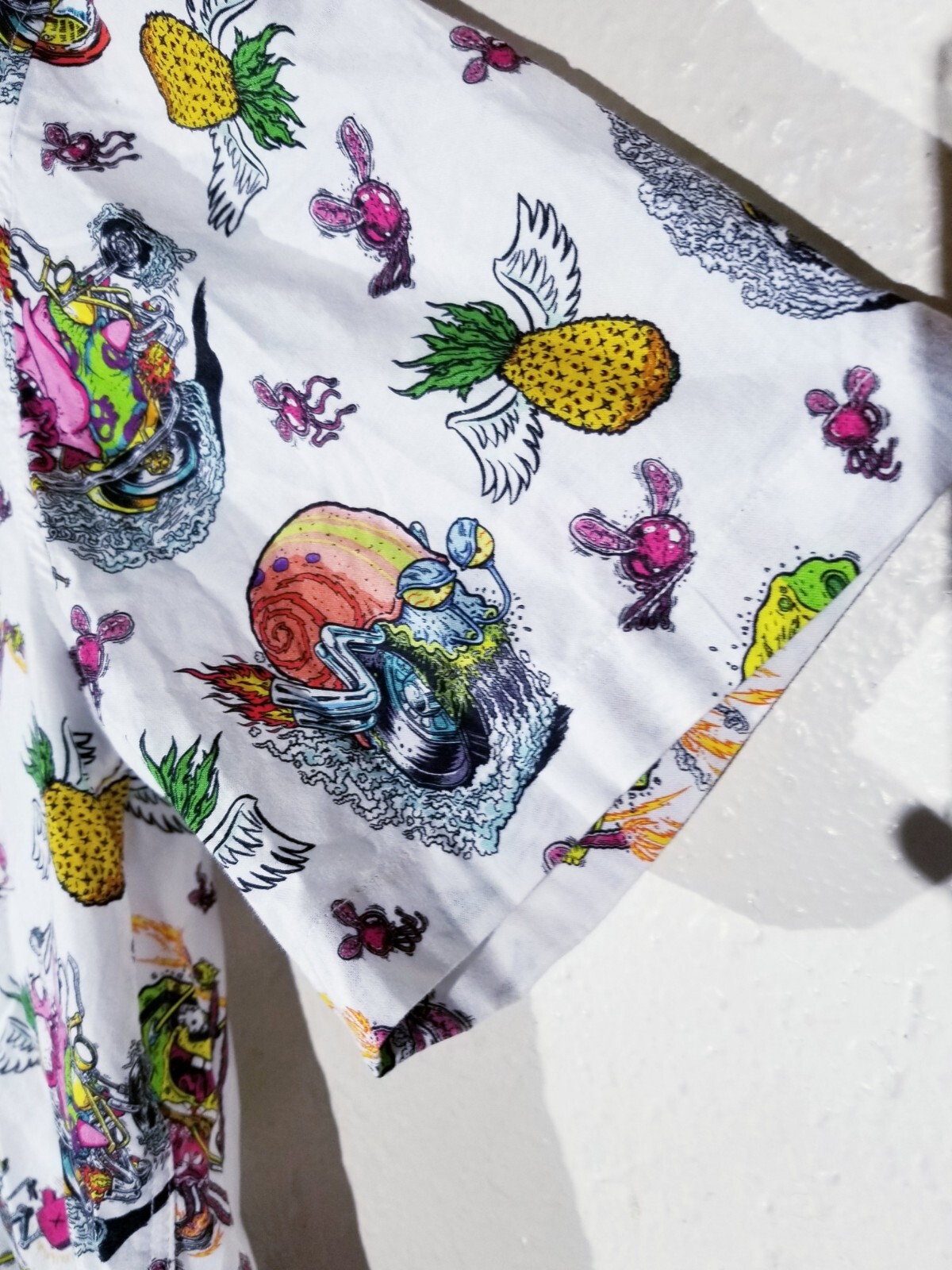 HTF acid trip high SpongeBob Patrick Hawaiian Camp S… - Gem