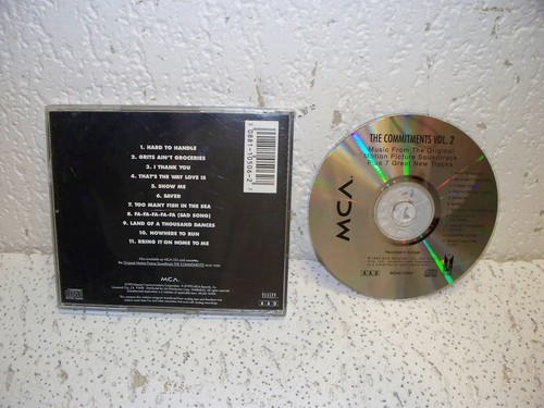 The Commitments Vol 2 Original Movie Soundtrack CD Compact Disc Out of ...