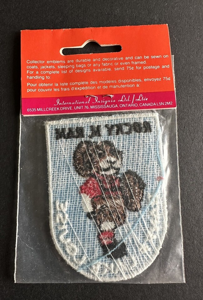 Rocky Mountain Ram Banff Lake Louise Patch Canada National Park | eBay