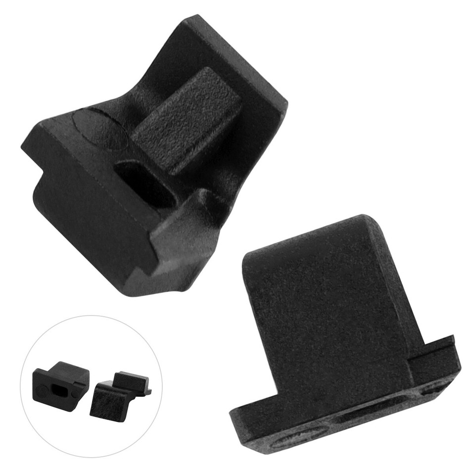 Black Manual Thumb Safety Frame Plugs Left Right Shape Plug For S&W M&P ...