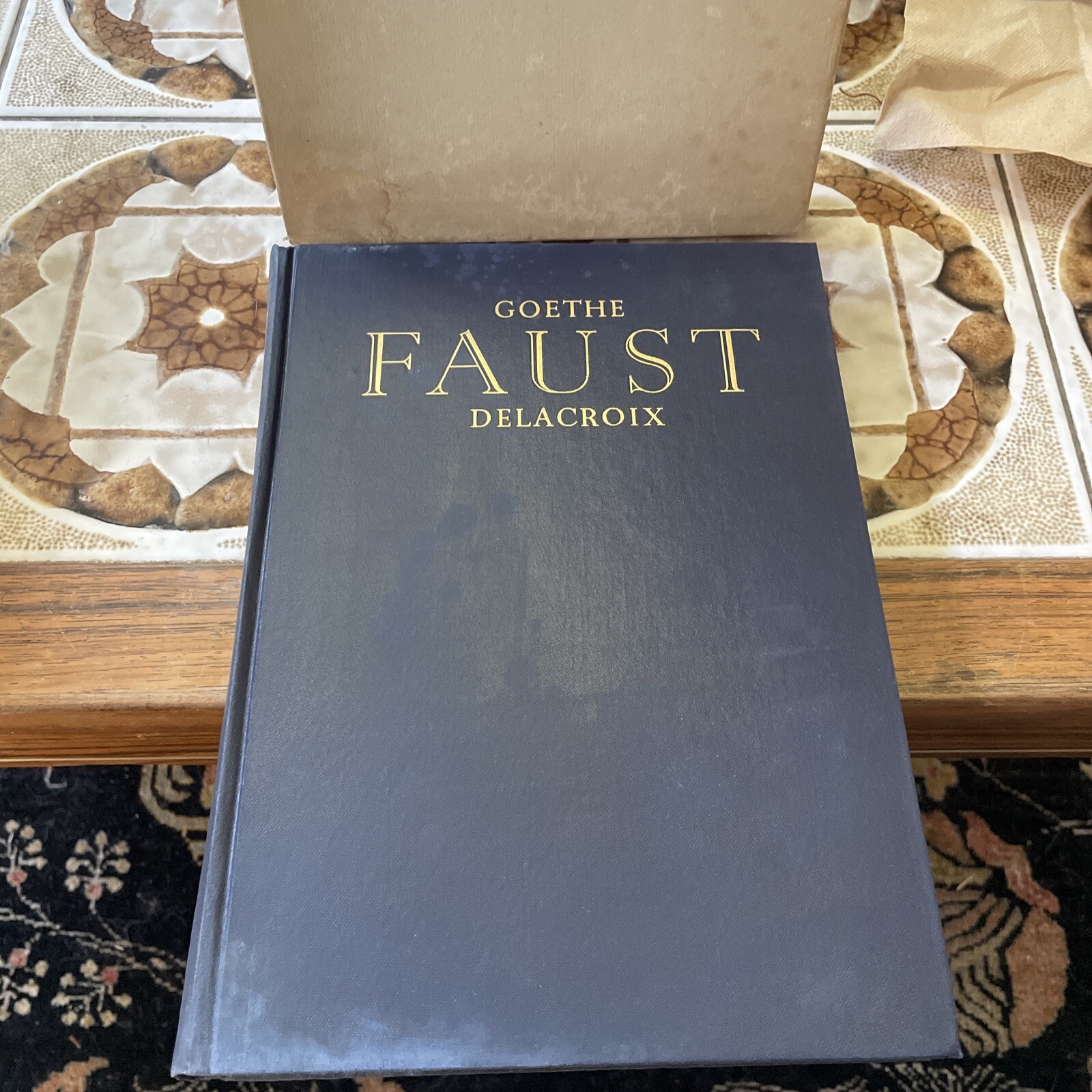 Faust Goethe~Heritage Press ~1959 W/ Slipcase HC Illustrated Eugene Delacroix | eBay