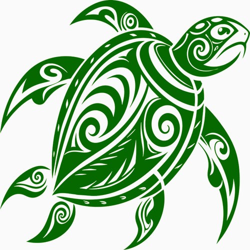 30 Custom Green Turtle Art Personalized Address Labels | eBay