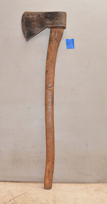 Huge 6 lb head european felling axe fir trade logging collectible ax ...
