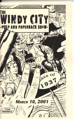 PULP: WINDY CITY PULP & PAPERBACK CON PROGRAM BOOK--2001--PULP TITLE ...